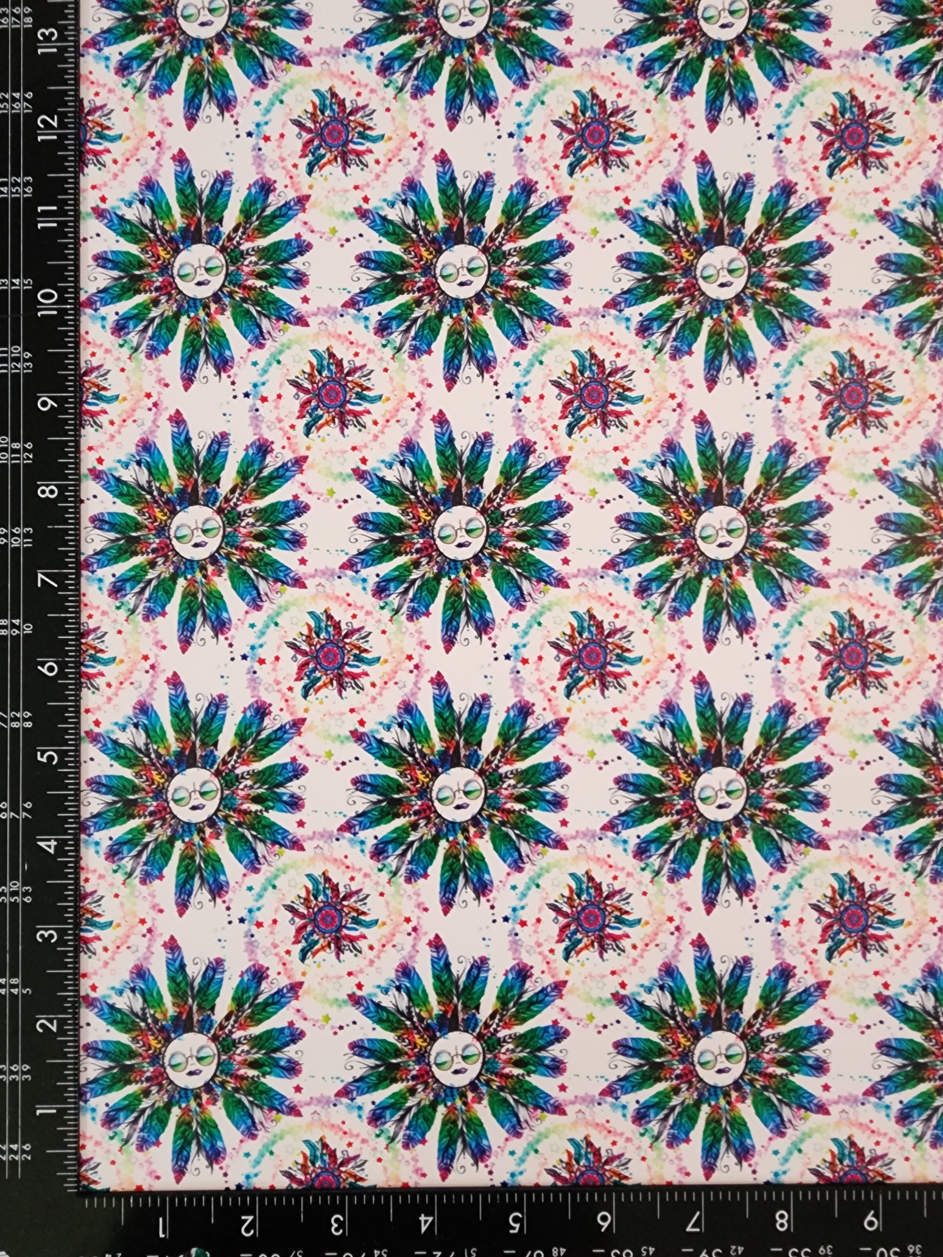 Smooth Vinyl : Hippy Sunflower - 12xwov – Spencers Custom Fabrics